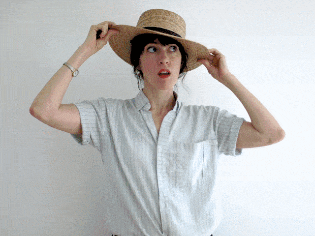 Do || How To Resize Your Hat Smaller » This Little Miggy